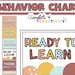 Modern Neutral Classroom Behavior Chart: Editable Elementary Clip Chart ...