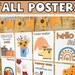 Fall Bulletin Board Posters Fall Classroom Decor September - Etsy