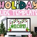 EDITABLE Classroom Slide Templates Holiday Classroom Bundle Distance ...