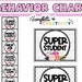 Classroom Behavior Chart | Classroom Behavior Management | Floral ...