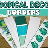 Tropical Classroom Birthday Display | Classroom Birthday Board ...