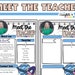 Space Meet the Teacher Template: Editable Elementary Classroom Letter ...