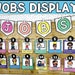 Bright Classroom Jobs Display: Editable Chart & Decor (digital Download ...