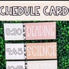 Editable Cactus Succulent Daily Schedule Cards Plant Classroom Decor ...