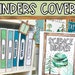 Teacher Binder Covers and Spines Nature Binder Covers - Etsy