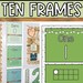 Classroom Number Posters With Ten Frames 0-20 | Nature Classroom Decor ...