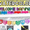 Watercolor Classroom Birthday Display | Classroom Birthday Board ...