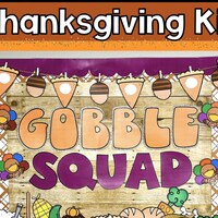 Thanksgiving Bulletin Board Kit Classroom Decor Staff Appreciation - Etsy