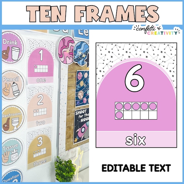 Number Poster - Etsy