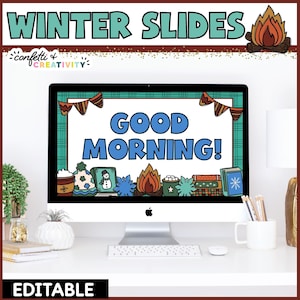 Winter Classroom Google Slides and Powerpoint Templates | Winter ...