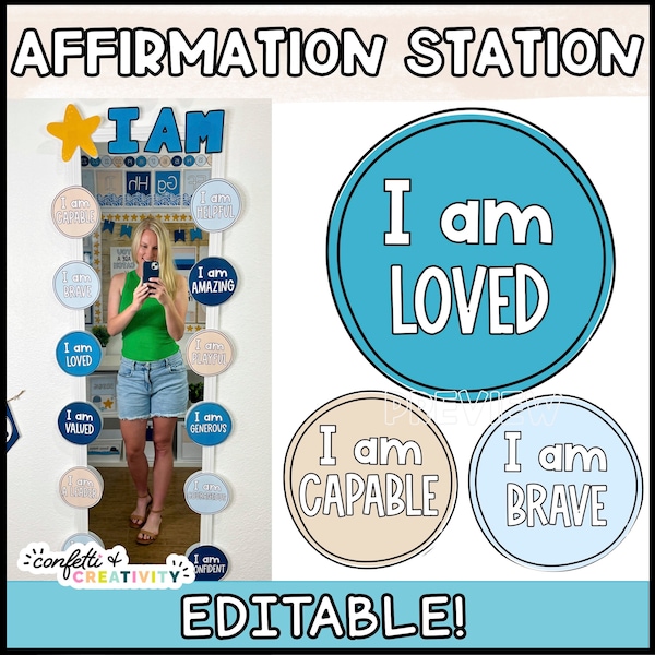 Positive Affirmation - Etsy