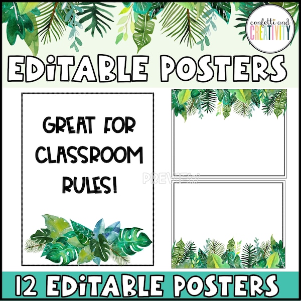 Tropical Poster - Etsy