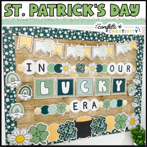 St. Patrick's Day Bulletin Board Kit: March Classroom Decor (digital ...