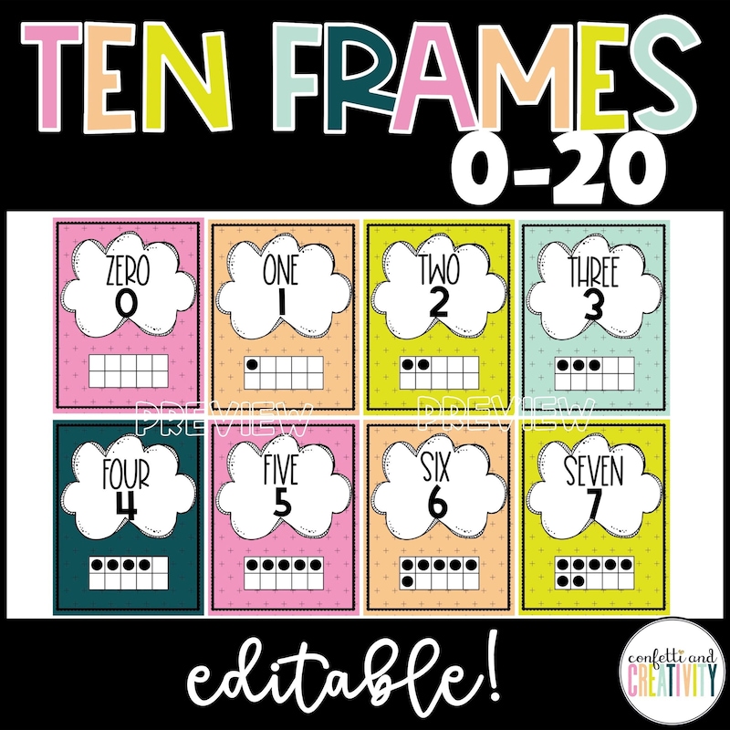 Boho Themed Number Posters - Etsy