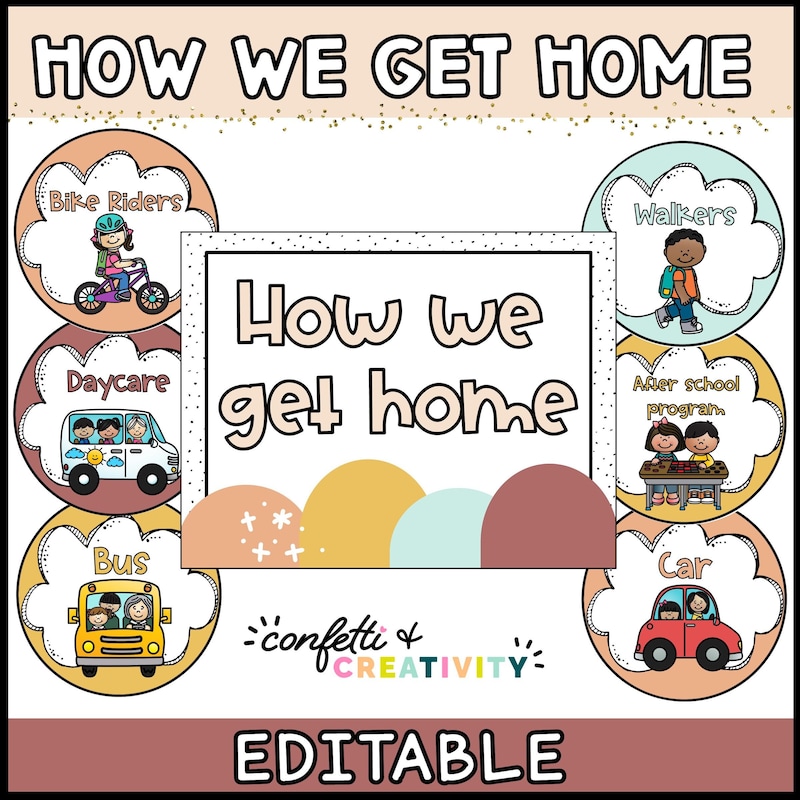 How We Get Home Chart - Etsy