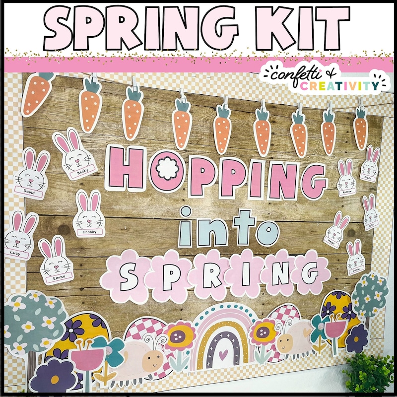 Bulletin Board Ideas Easter - Etsy