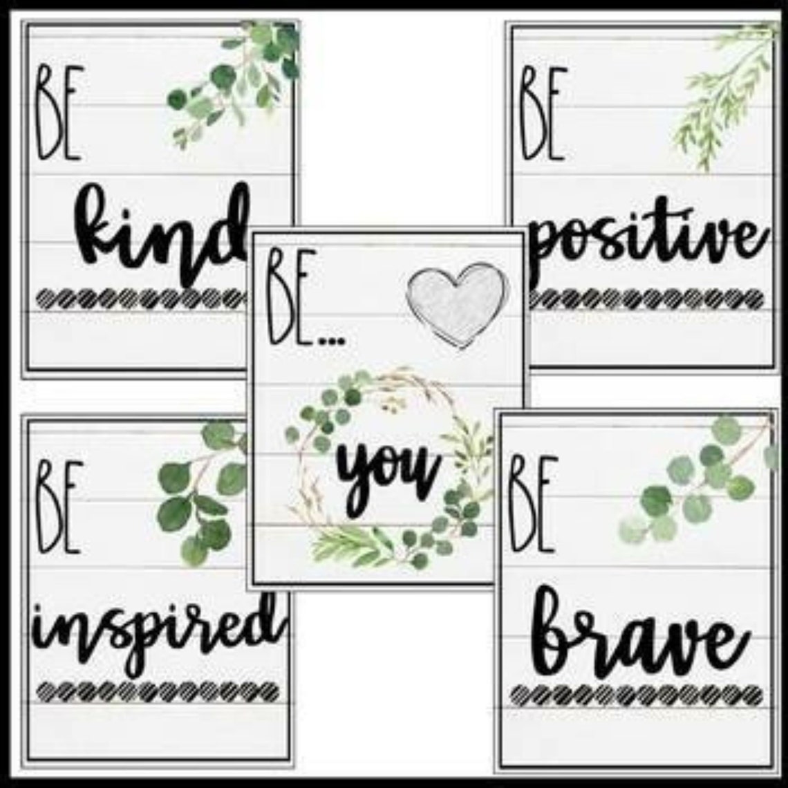 Modern Farmhouse Classroom Quote Posters Classroom Quotes - Etsy