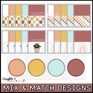 Teacher Binder Covers and Spines | Editable Binder Covers | Neutral ...