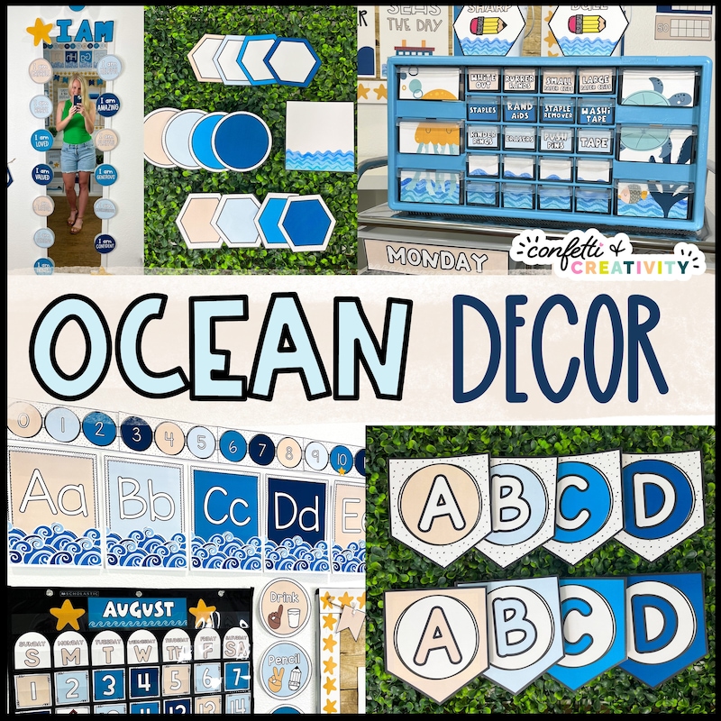 Ocean Theme Classroom - Etsy