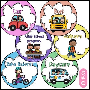 Bright How We Go Home Dismissal Chart Template | How We Go Home ...