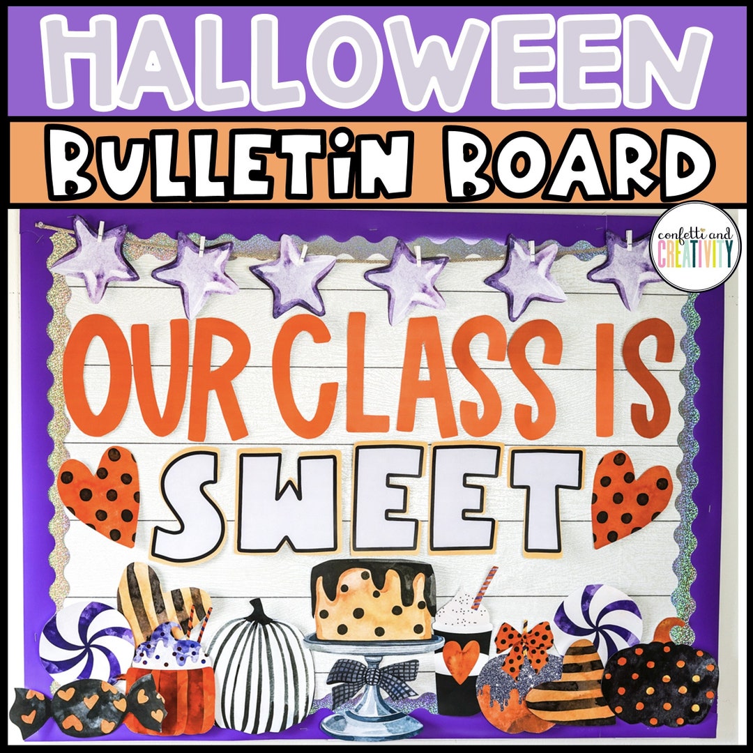 HALLOWEEN Bulletin Board Halloween Classroom Fall Classroom Decor ...