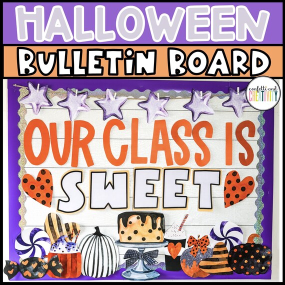 HALLOWEEN Bulletin Board Halloween Classroom Fall - Etsy
