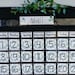Farmhouse Classroom Calendar Pack Pocket Chart Calendar - Etsy