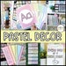 Pastel Classroom Calendar Pack | Pocket Chart Calendar Cards | Flip ...