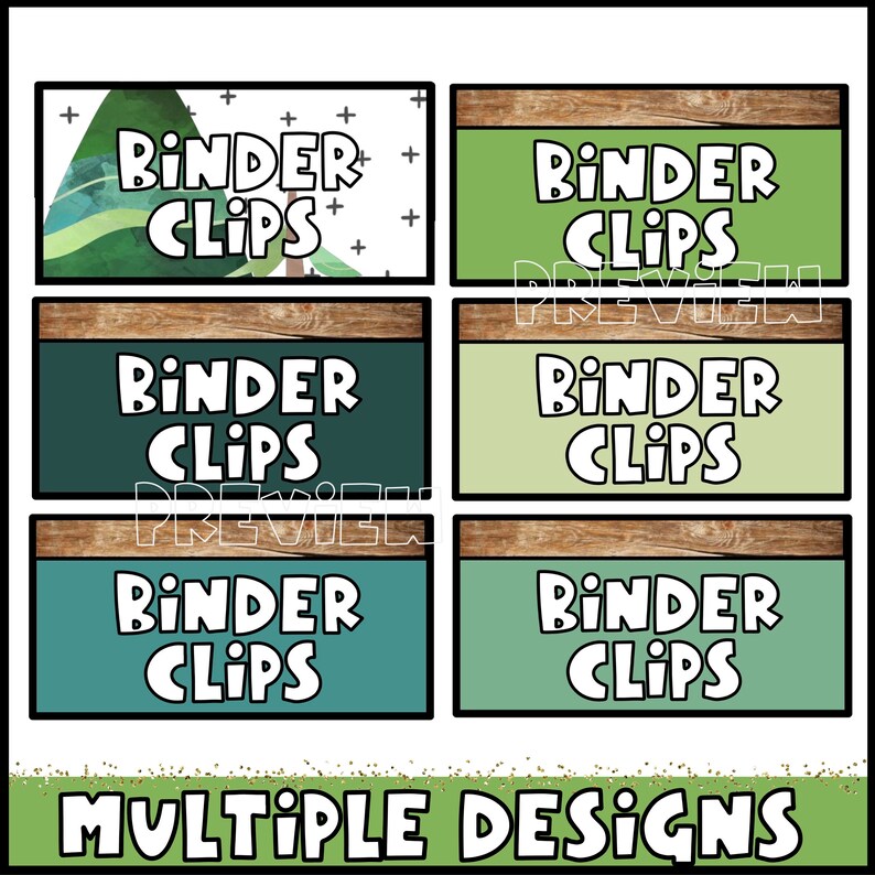 Nature Teacher Toolbox Editable Labels Nature Classroom - Etsy