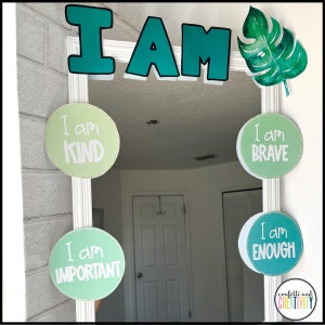 Affirmation Station for the Classroom | Tropical Classroom Decor ...