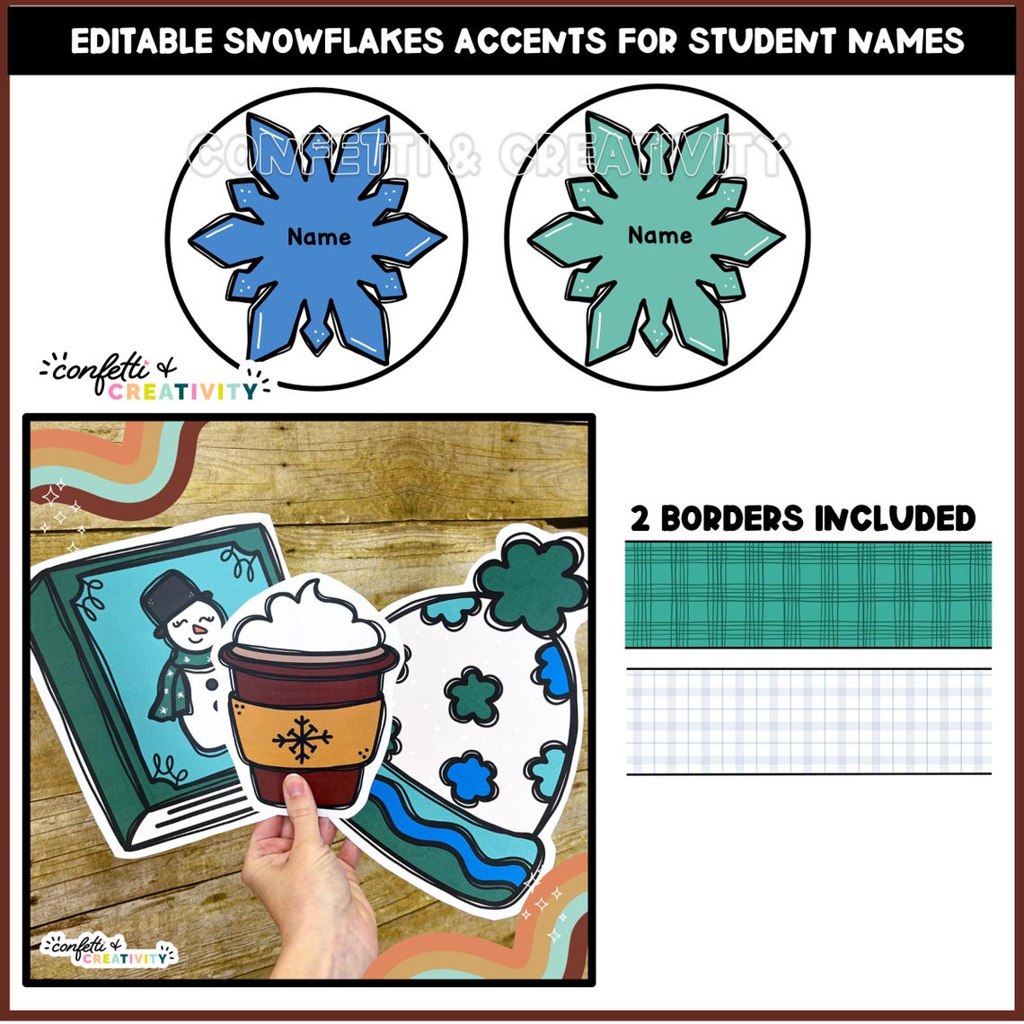 Winter Reading Bulletin Board Kit: January Classroom Decor (digital ...