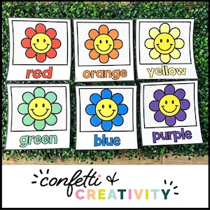 Retro Color Posters for the Classroom | Primary Classroom Decor ...