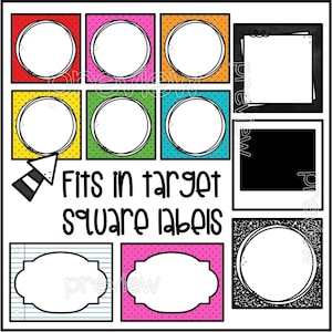 Editable Classroom Labels: Bright Vintage Vibes Classroom Decor ...
