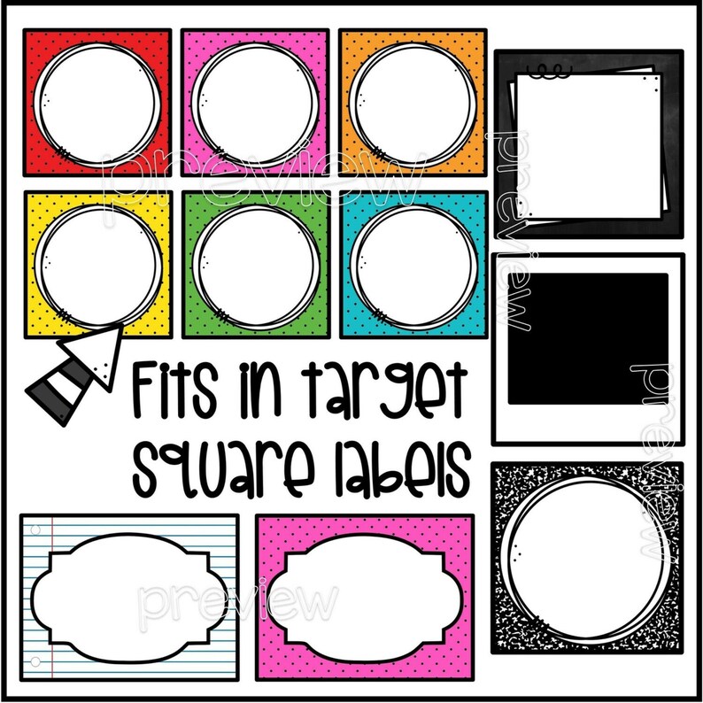 Editable Classroom Labels: Bright Vintage Vibes Classroom Decor ...