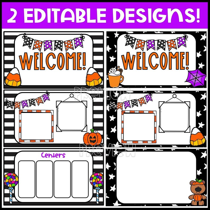 Halloween Classroom Slides: Google Slides & Powerpoint Templates ...