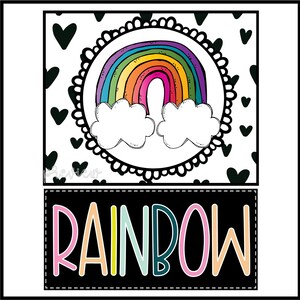 Bold Brights Color Posters for the Classroom | Primary Classroom Decor ...