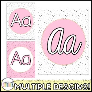 Pastel Alphabet Posters for the Classroom | Classroom Decor | Colorful ...
