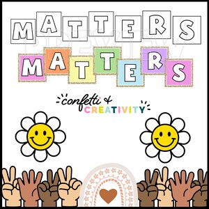 Back to School Bulletin Board Kit: Kindness Classroom Decor (digital ...