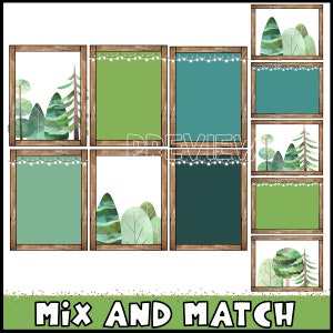 Editable Classroom Posters | Nature Classroom Decor | Elementary ...