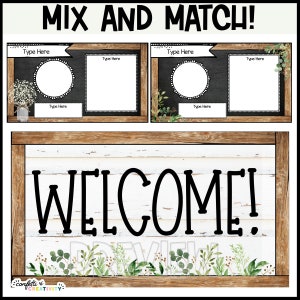 Farmhouse Classroom Google Slides and Powerpoint Templates | Farmhouse ...
