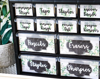 Teacher Toolbox Labels: Editable - Etsy