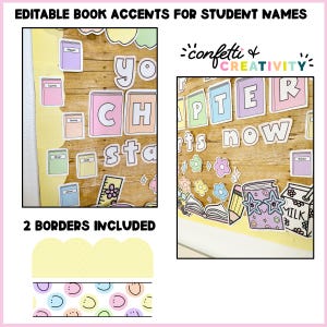 BACK TO SCHOOL Bulletin Board | Reading Bulletin Board | Back to School ...