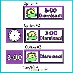 Watercolor Daily Schedule Cards | Editable Classroom Schedule ...