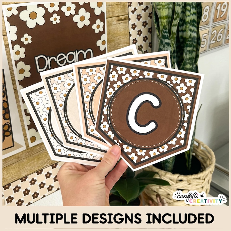 Neutral Classroom Welcome Banner: Editable Elementary Decor (digital ...