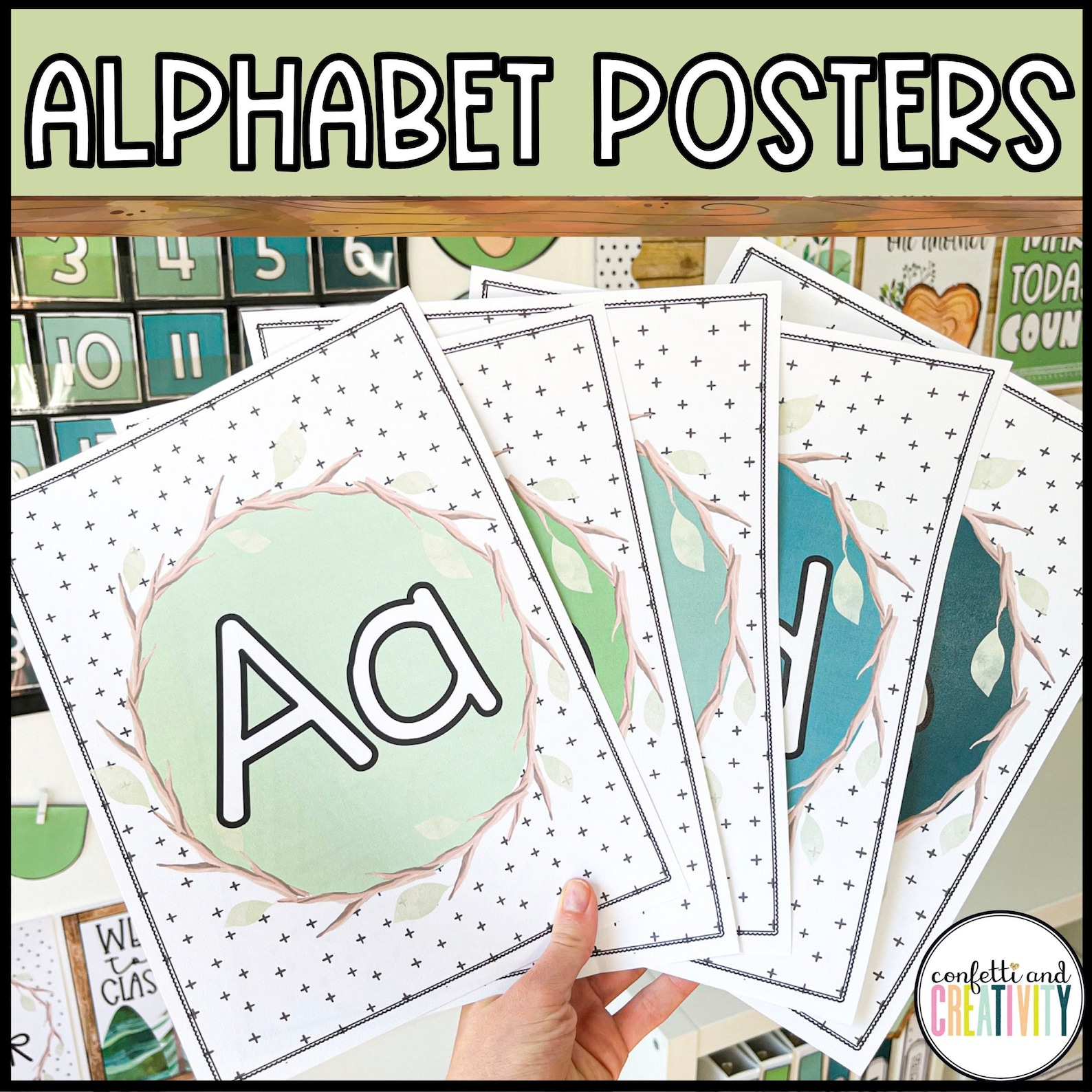Nature Alphabet Posters for the Classroom Classroom Decor - Etsy Australia