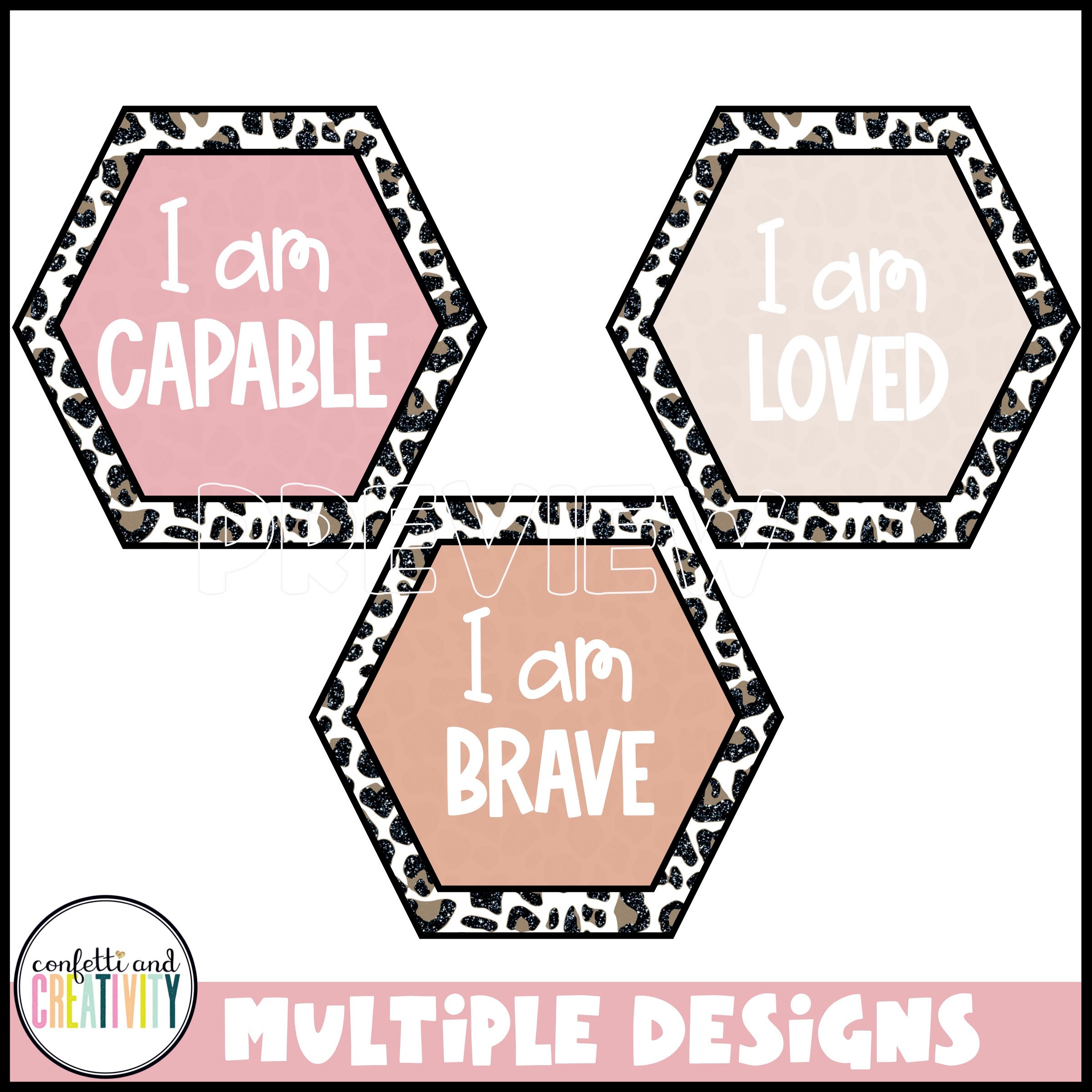 Boho Classroom Affirmation Station: Growth Mindset Classroom Decor ...