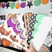 PRINTABLE Halloween Bulletin Board Borders Halloween - Etsy