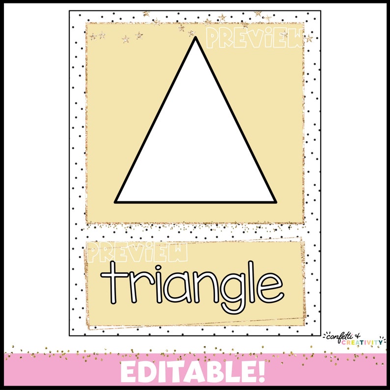 2D and 3D Shapes Posters for the Classroom Retro Classroom - Etsy
