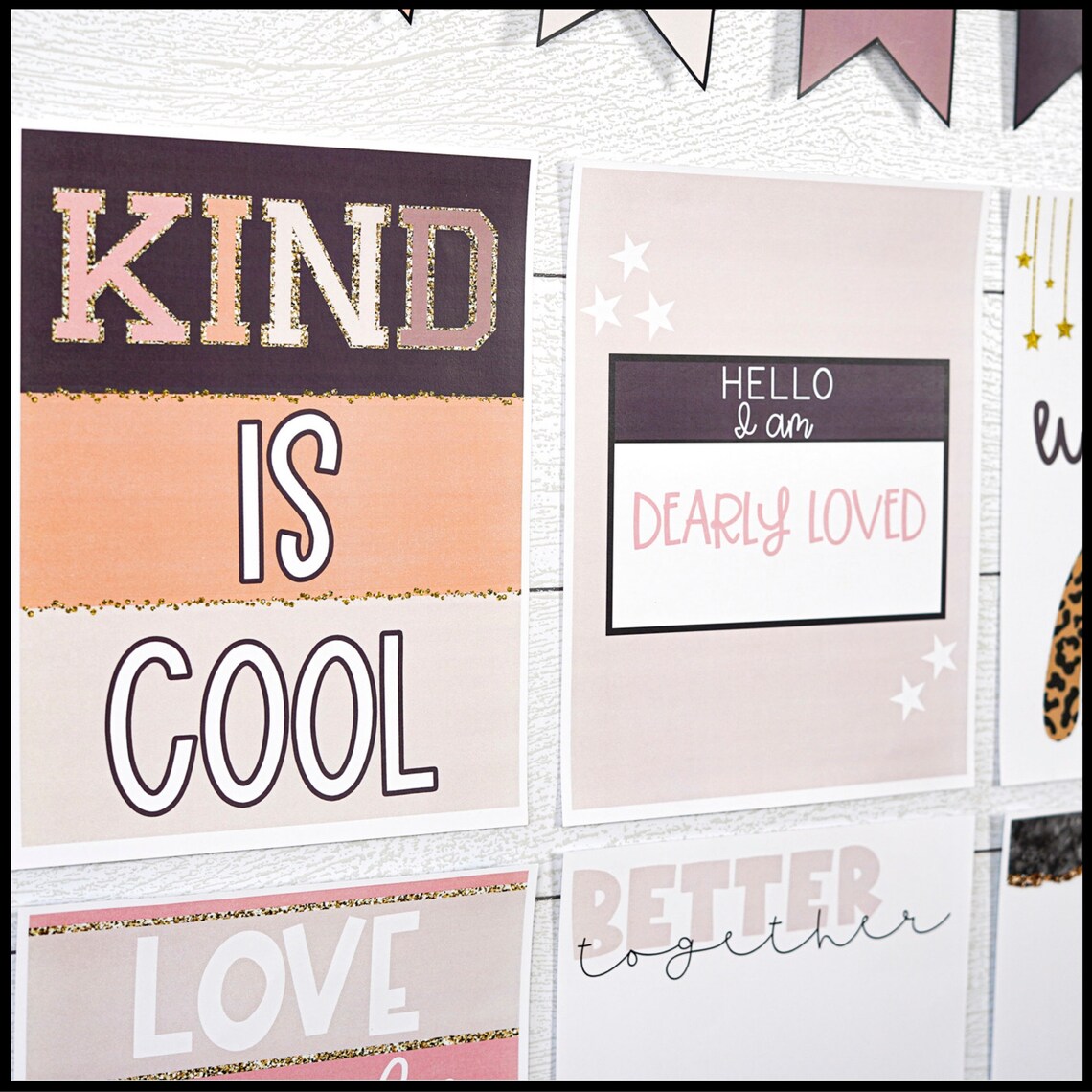 Boho Classroom Quote Posters: Neutral Elementary Decor (digital ...