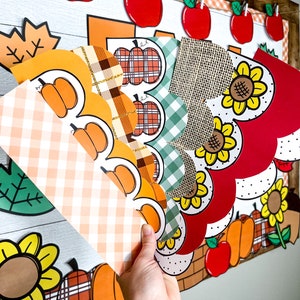 Fall Bulletin Board Kit | Fall Classroom Decor | Autumn Bulletin Board ...